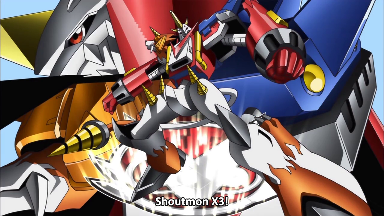 Digimon Fusion Shoutmon X2